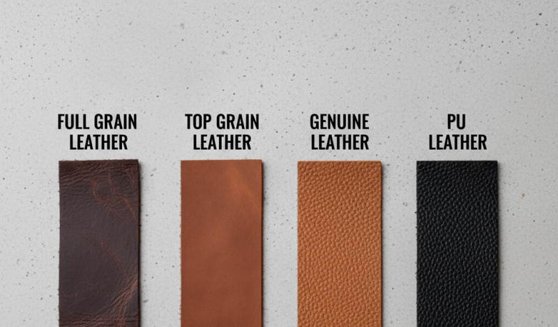 Difference Between Real Leather and Genuine Leather and PU